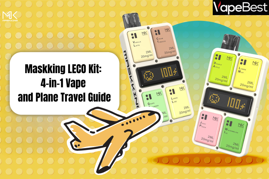 Maskking LECO Kit: 4-in-1 Vape and Plane Travel Guide